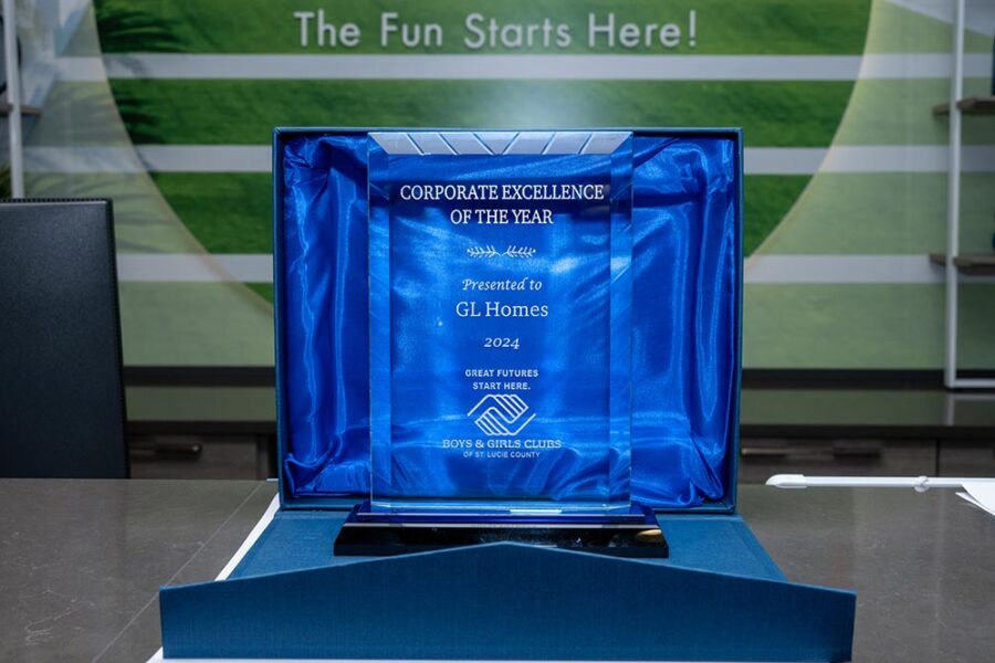 Corporate Excellence Award Presented to GL Homes – GL HOMES PHILANTHROPY